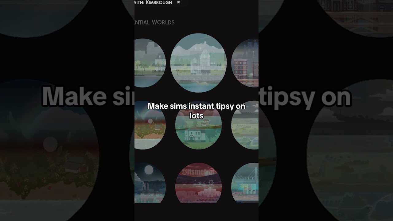 Must have sims 4 mod | tipsy lot trait #sims4 #thesims4 #sims4mods ...