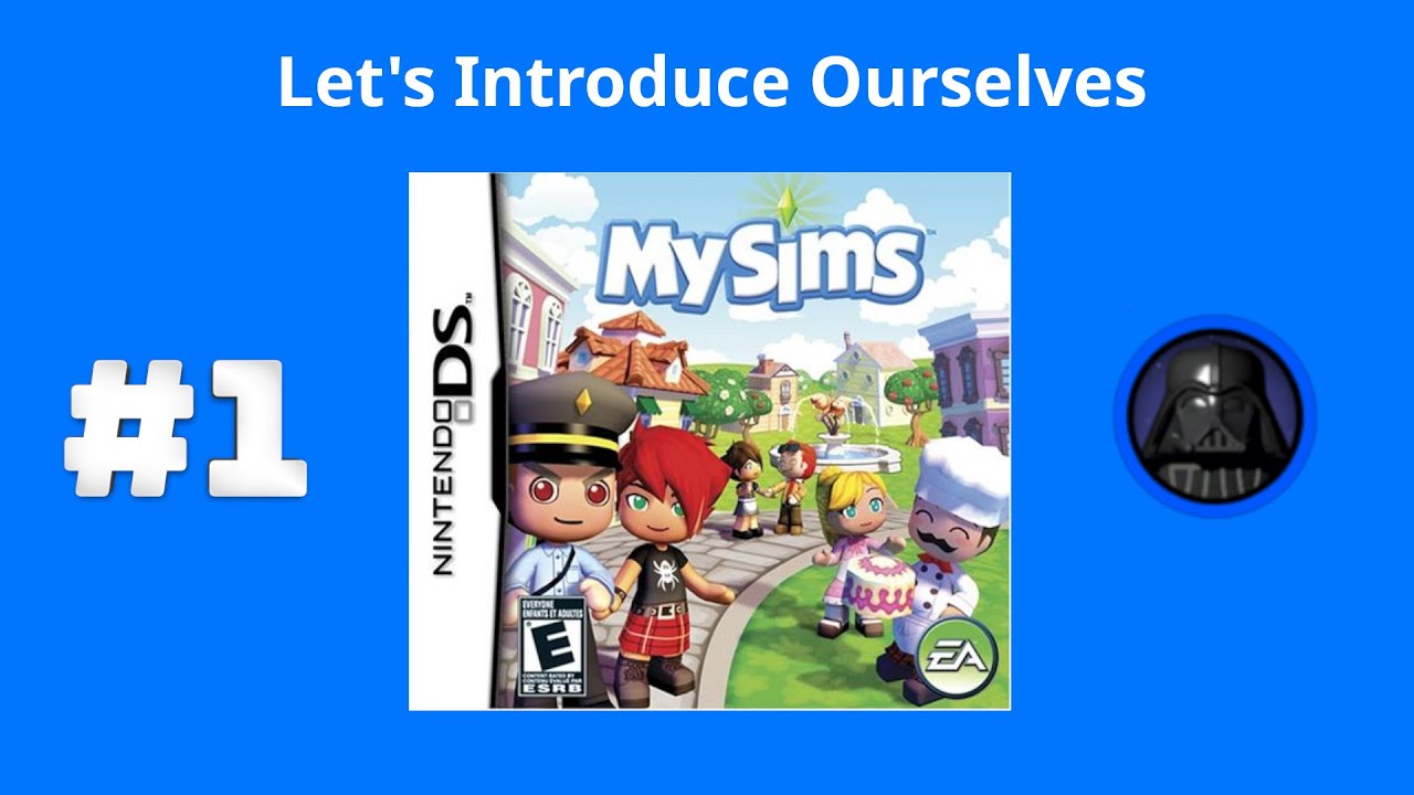 My Sims DS Playthrough pt1 Lets Introduce Ourselves - YouTube