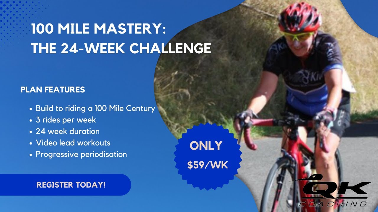 Conquer Your First 100 Mile Ride 24 Week Beginner Century Training Plan ...