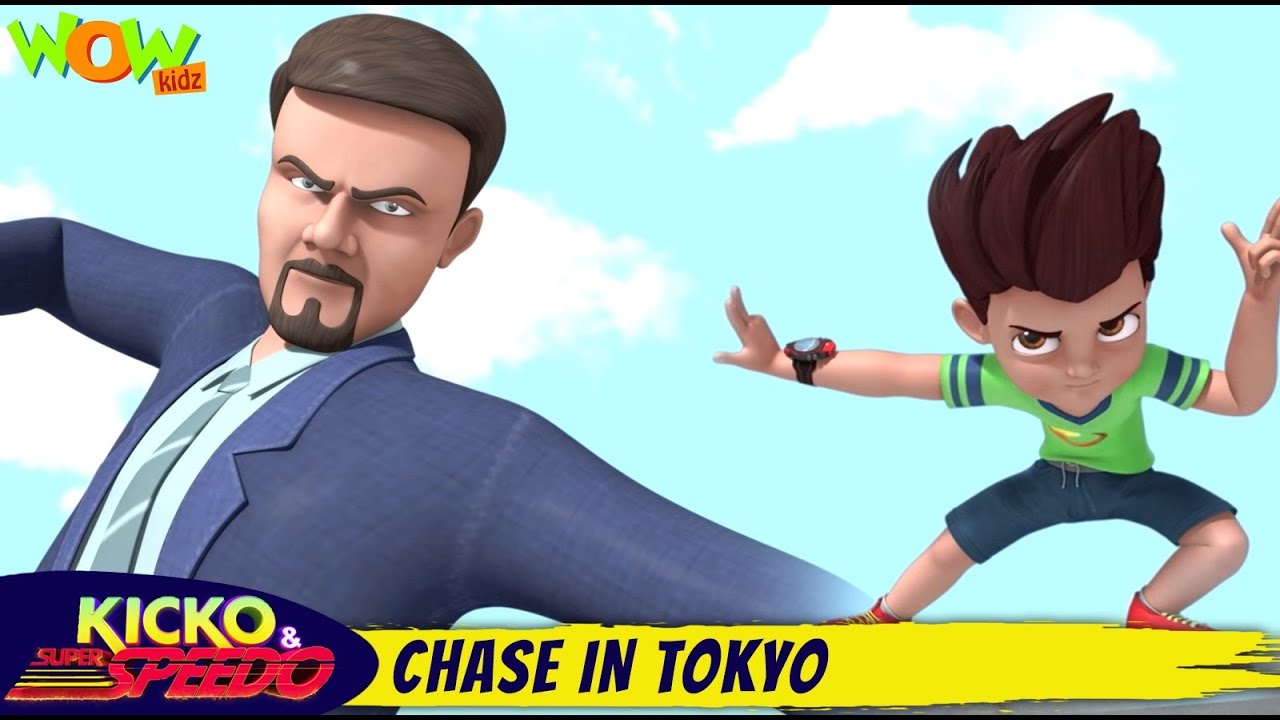 चेज इन टोकयो | S03 | Ep14 | Kicko & Super Speedo | TV Cartoon for Kids ...