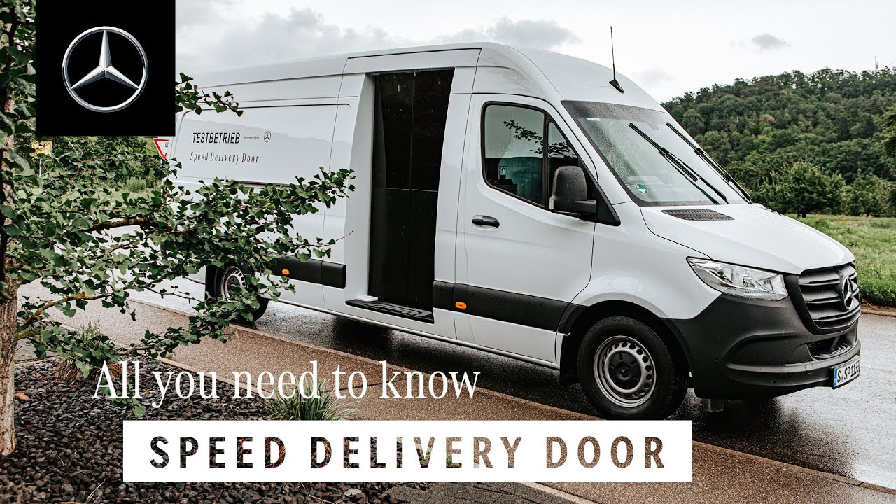 Mercedes-Benz Sprinter | The Speed Delivery Door Explained - YouTube