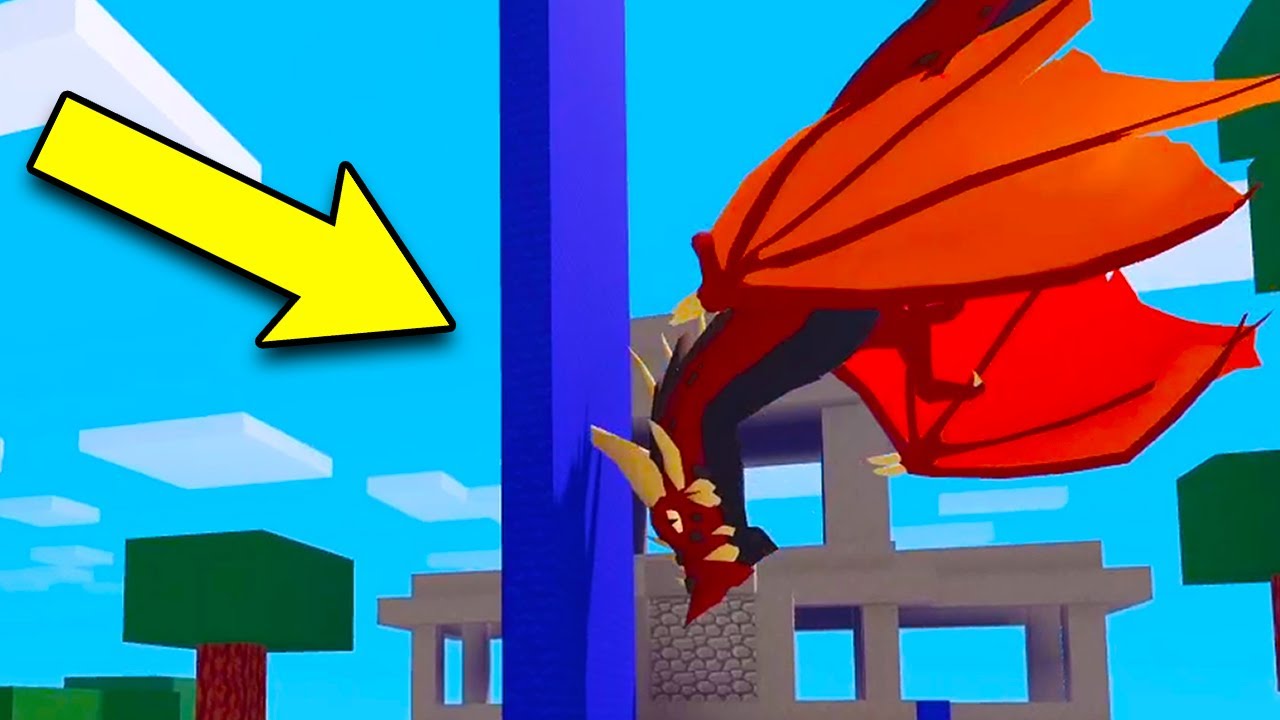 Can giant wall stop the Dragon?! Roblox Bedwars - YouTube