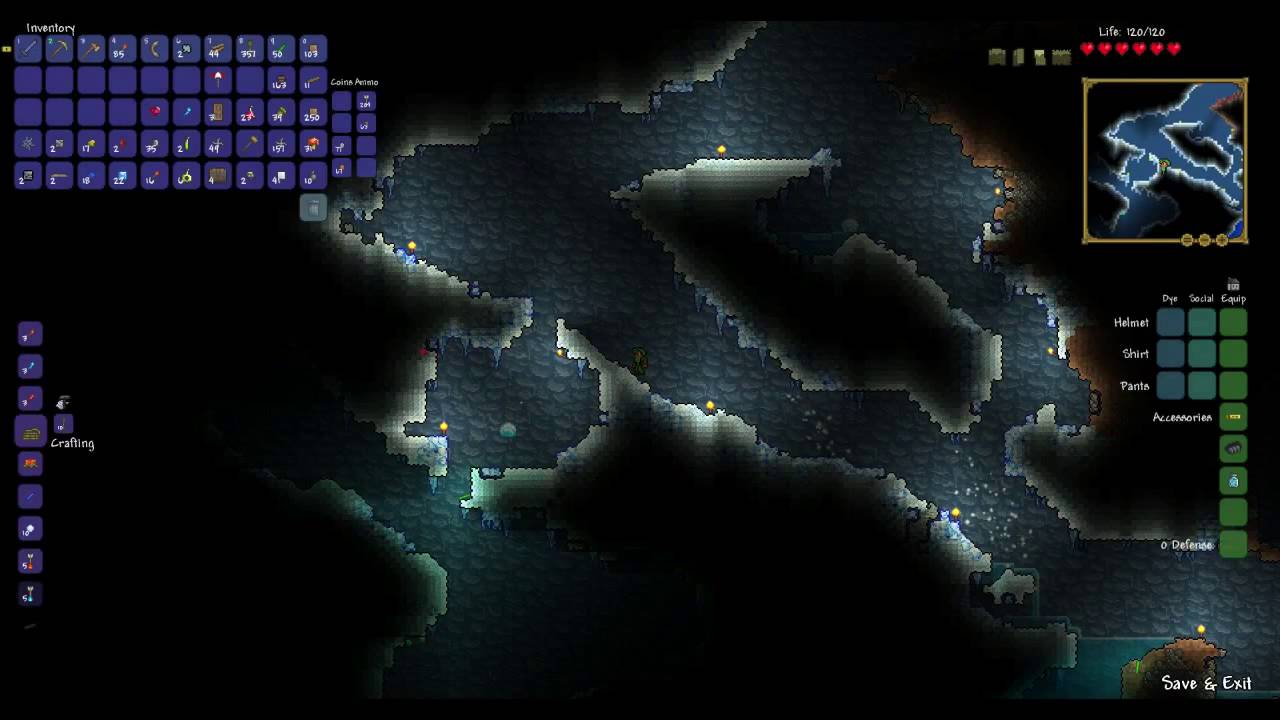 Do You Want to Slay a Snowman? TERRARIA GAMEPLAY! - YouTube
