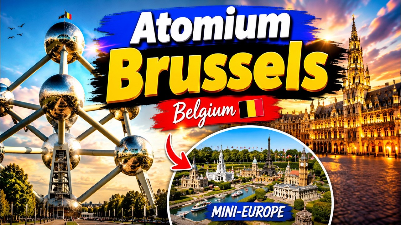 Atomium Brussels Belgium: Exploring the Iconic Structure & EUROPE ...