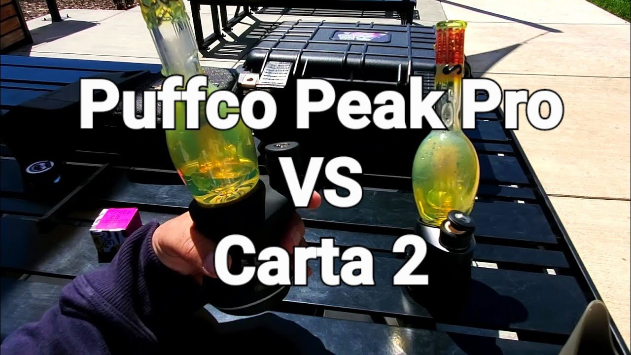 Focus V Carta 2 VS Puffco Peak Pro - YouTube