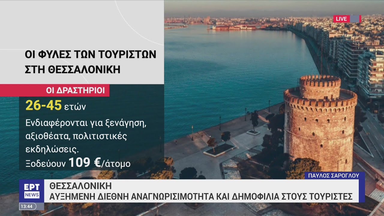 Θεσσαλονίκη: Οι «φυλές» των τουριστών | 19/05/2023 | ΕΡΤ - YouTube