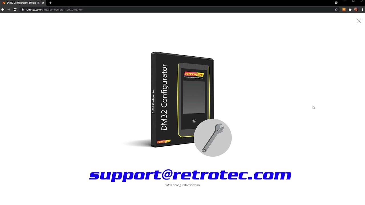 Retrotec - Upgrade your DM32 Firmware using the DM32 Configurator . - YouTube