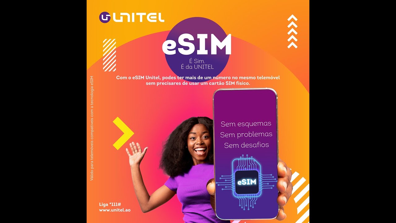 eSIM - UNITEL - Activação - YouTube