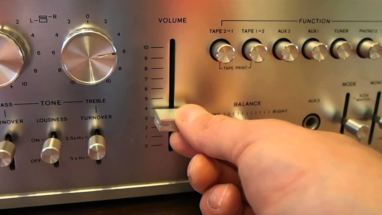 Sony TA-1150 Integrated Stereo Amplifier - YouTube