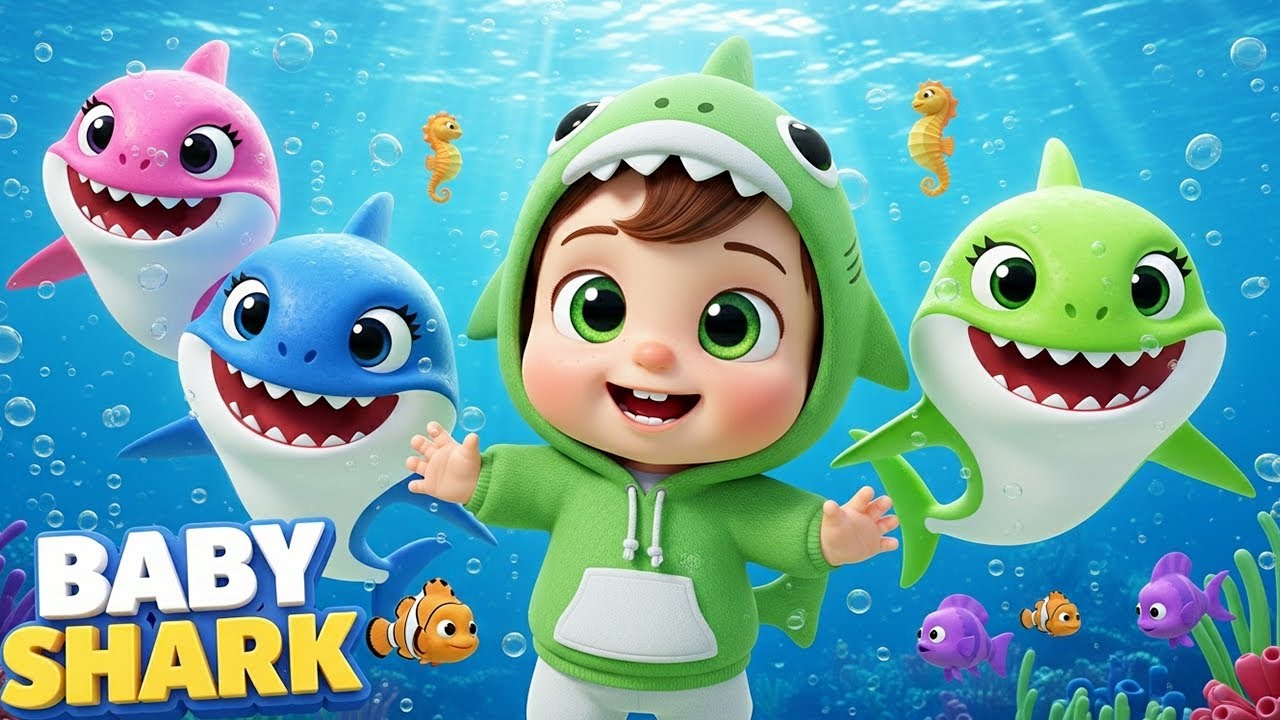 Baby Shark Moves 🎵 Interactive Dance for Little Ones - YouTube
