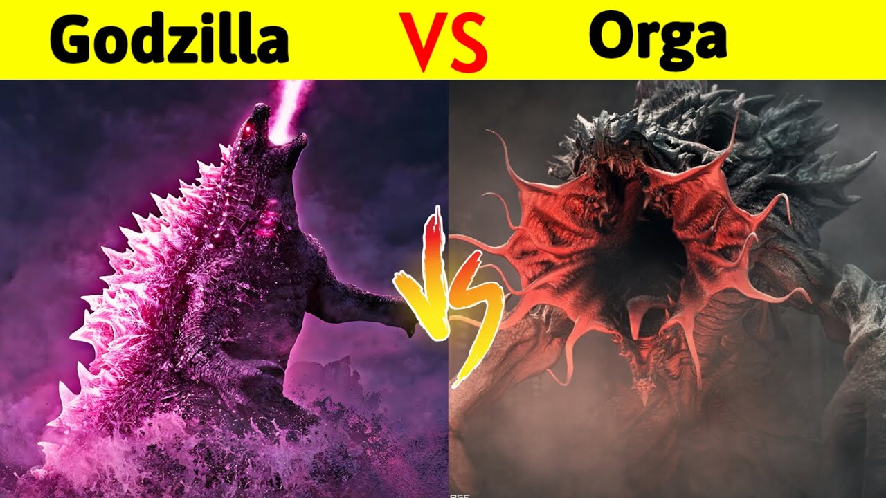 Godzilla Vs Orga who would win | क्या Monster King इस Alien Monster को ...
