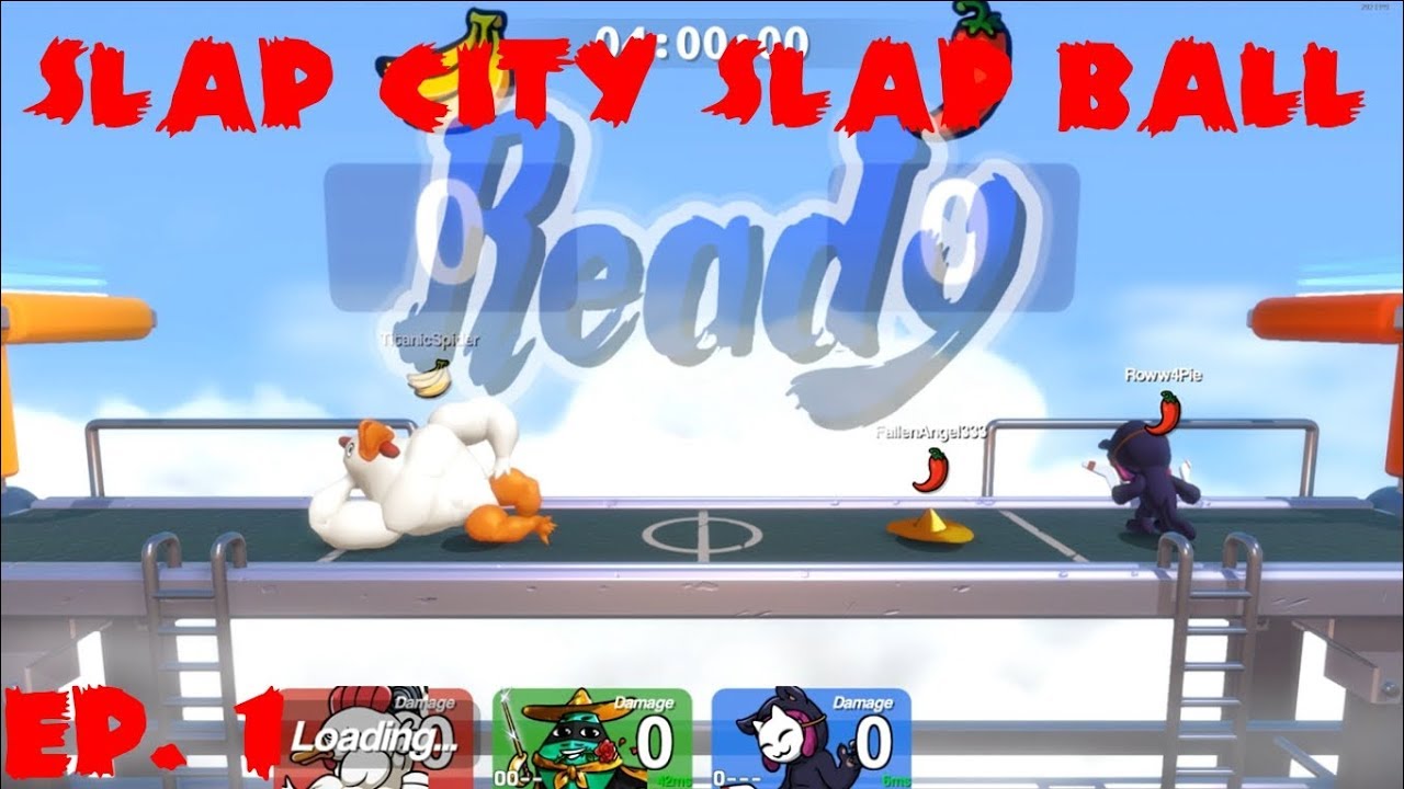 Slap City Slap Ball 2v1 Steam PC - YouTube