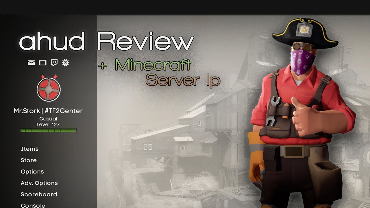 ahud Review 2019! [TF2 - HUD Review] + Minecraft Server Ip - YouTube