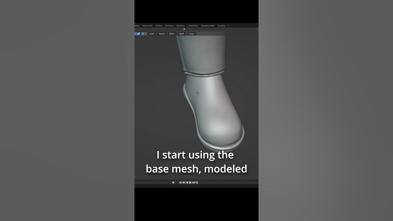 Creating 2D to 3D Stylized Momoa Fast X Character Sculpting in Blender PART 2 - YouTube