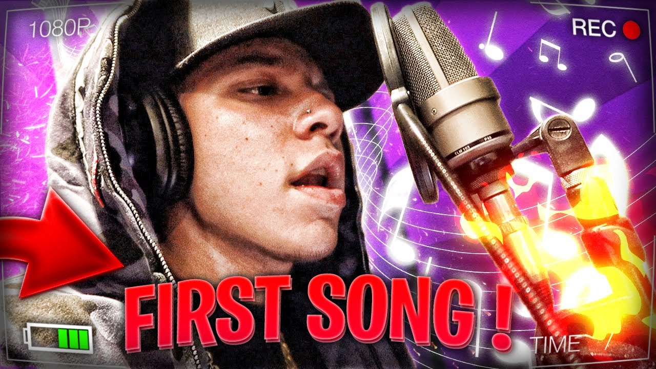 I Recorded MY FIRST Song And This Happened... (ITS A HIT)🤧🔥 - YouTube