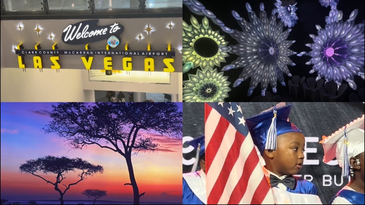 Travel Vlog | Atlanta, GA | Las Vegas, NV - YouTube