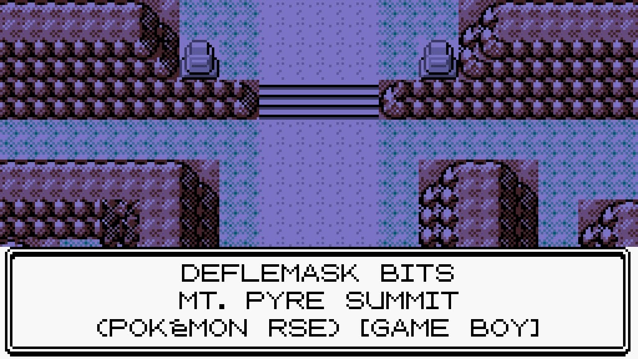 Mt. Pyre Exterior (Pokémon Ruby, Sapphire and Emerald) [8-bit, Game Boy ...