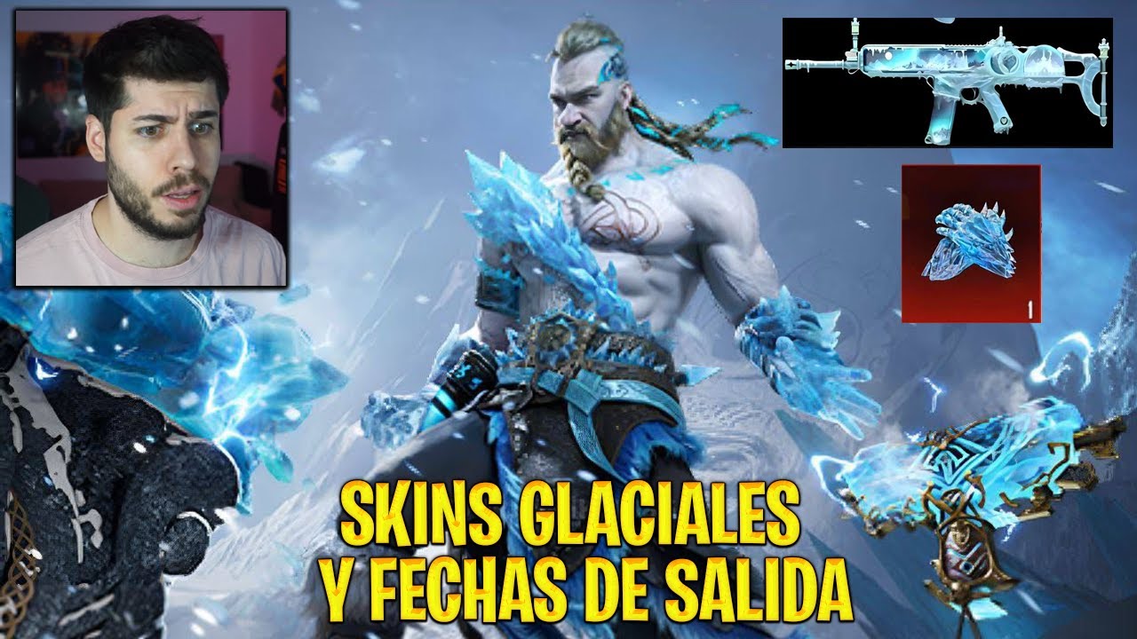 TODAS las SKINS GLACIAL que ESTAN POR LLEGAR A PUBG MOBILE! - YouTube