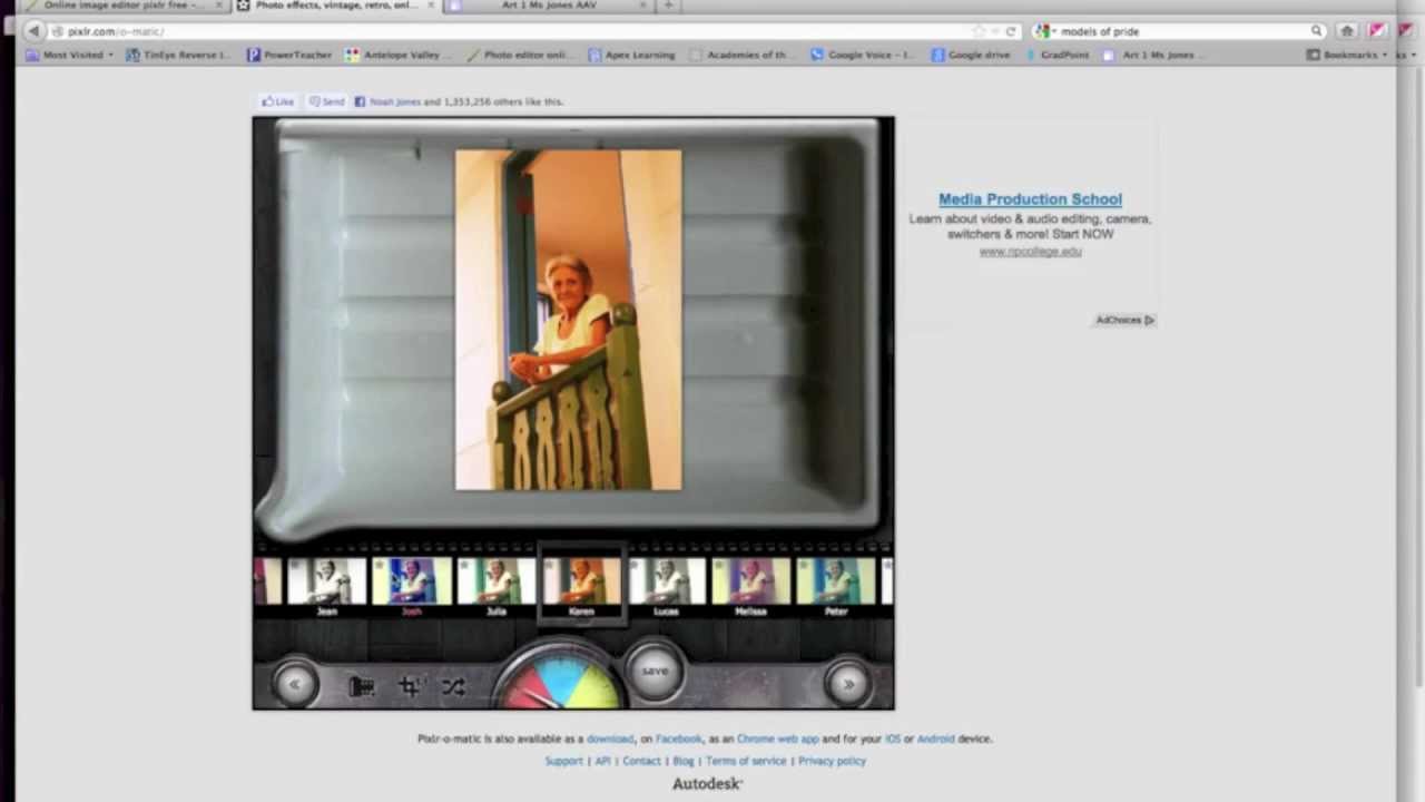 Digital Editing Project with Pixlr.com - YouTube