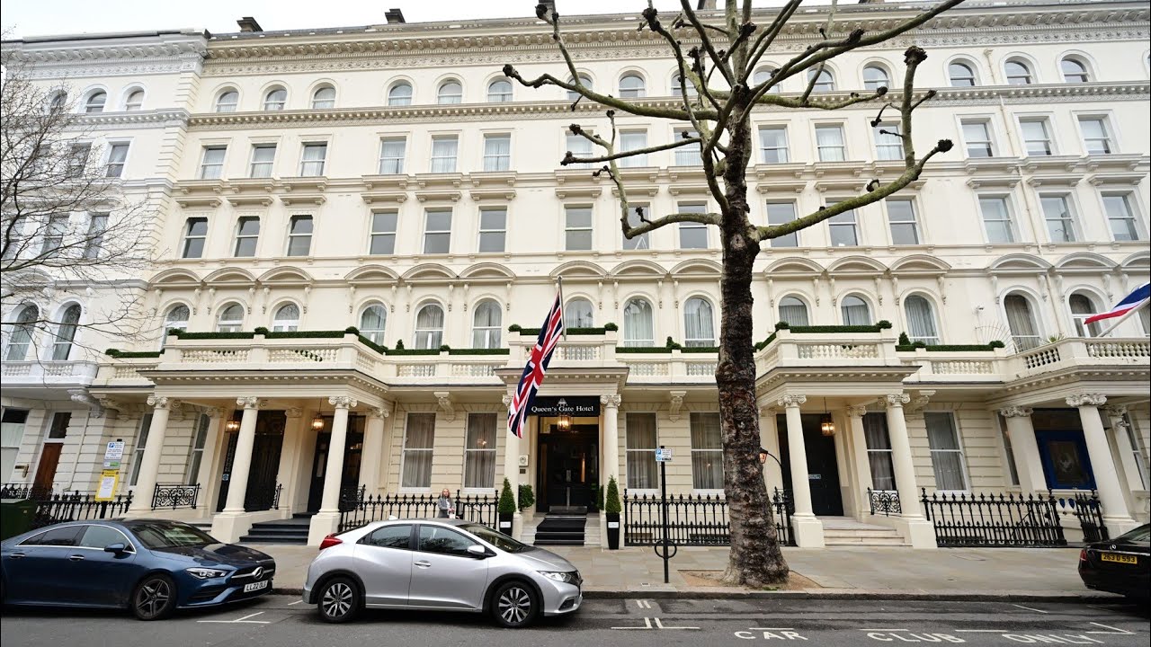 The walk from the Queens Gate Hotel to the Royal Albert Hall : 4K ...