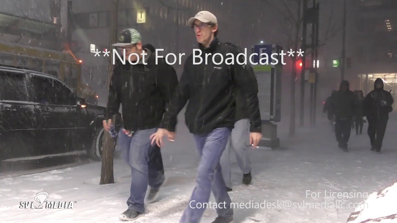 Cincinnati, Ohio - Winter Storm Harper In Downtown - January 20th, 2019 ...
