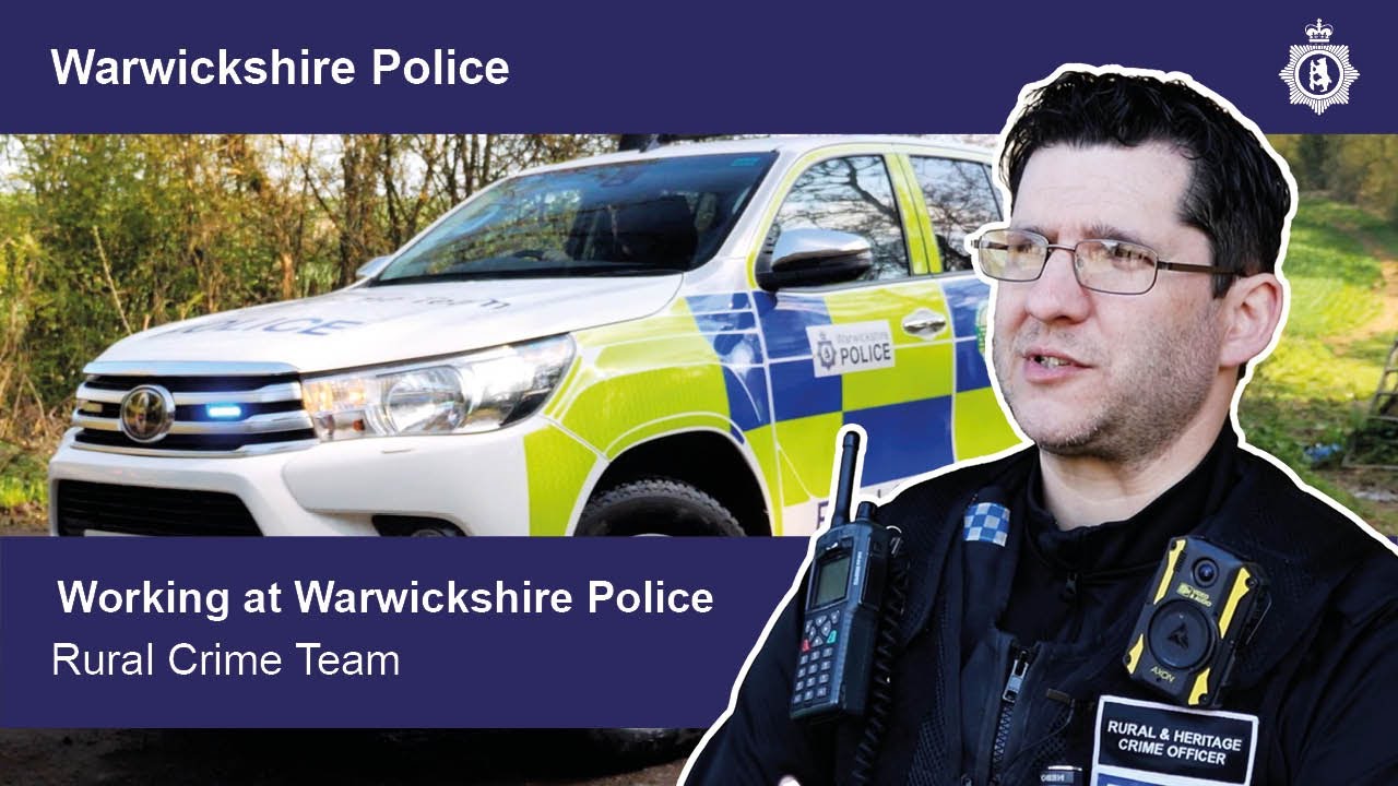 Working at Warwickshire Police - Rural Crime Team - YouTube