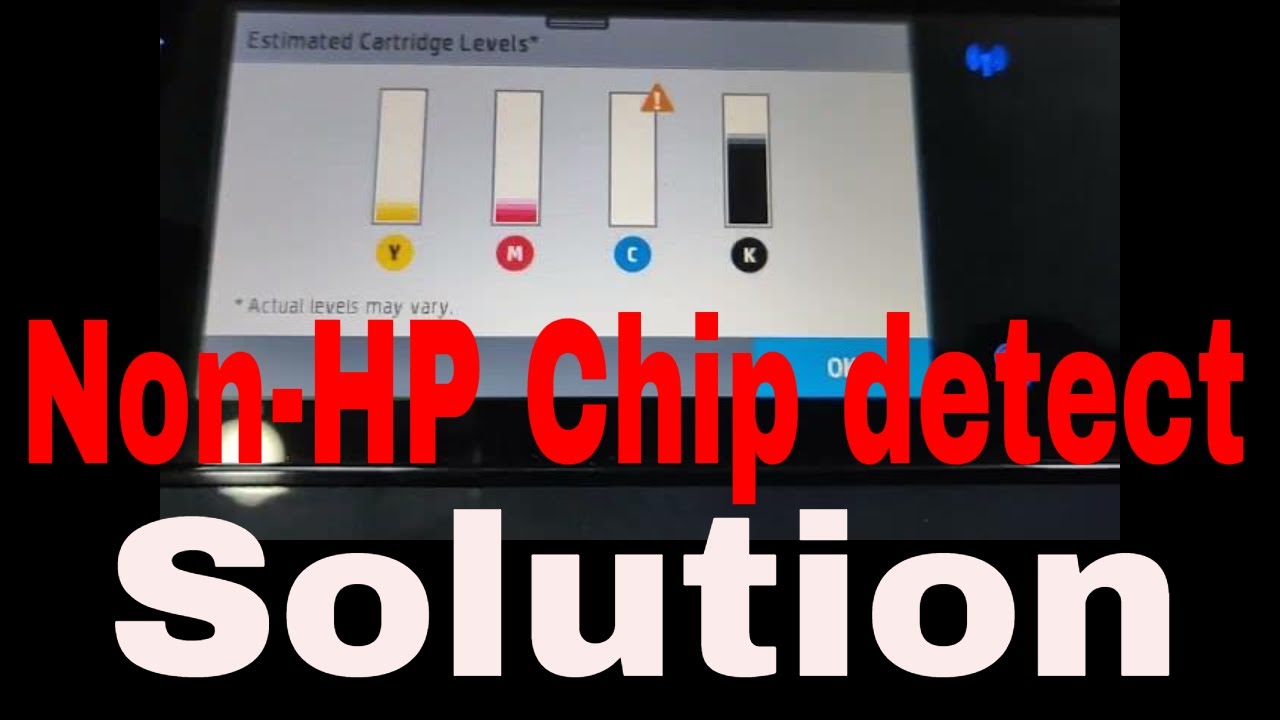Non-HP Chip Detected cartridges solution by downgrade firmware video ...