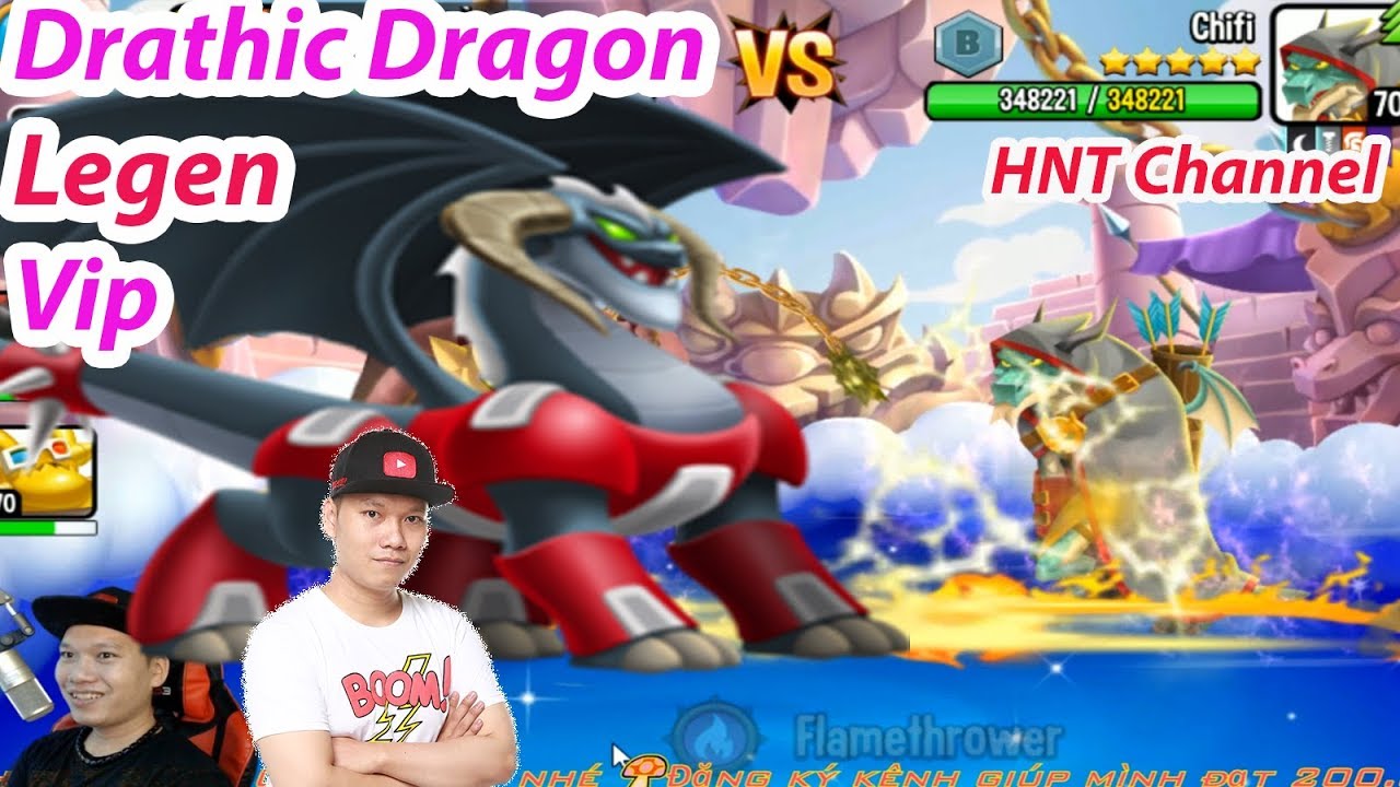 ️Drathic Dragon Hắc Ám High Eternal Dragon Dragon City HNT chơi game ...