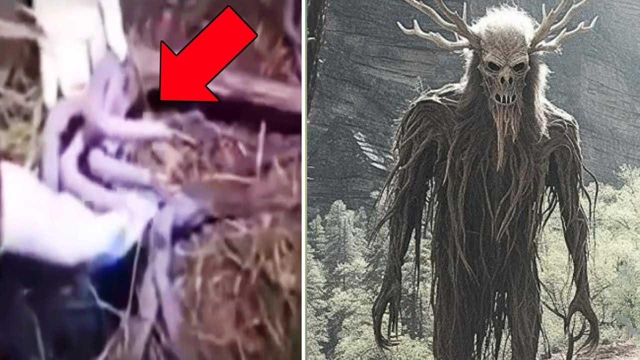 wendigo की कुछ डरावनी विडियो || real wendigo caught on camera || scary ...