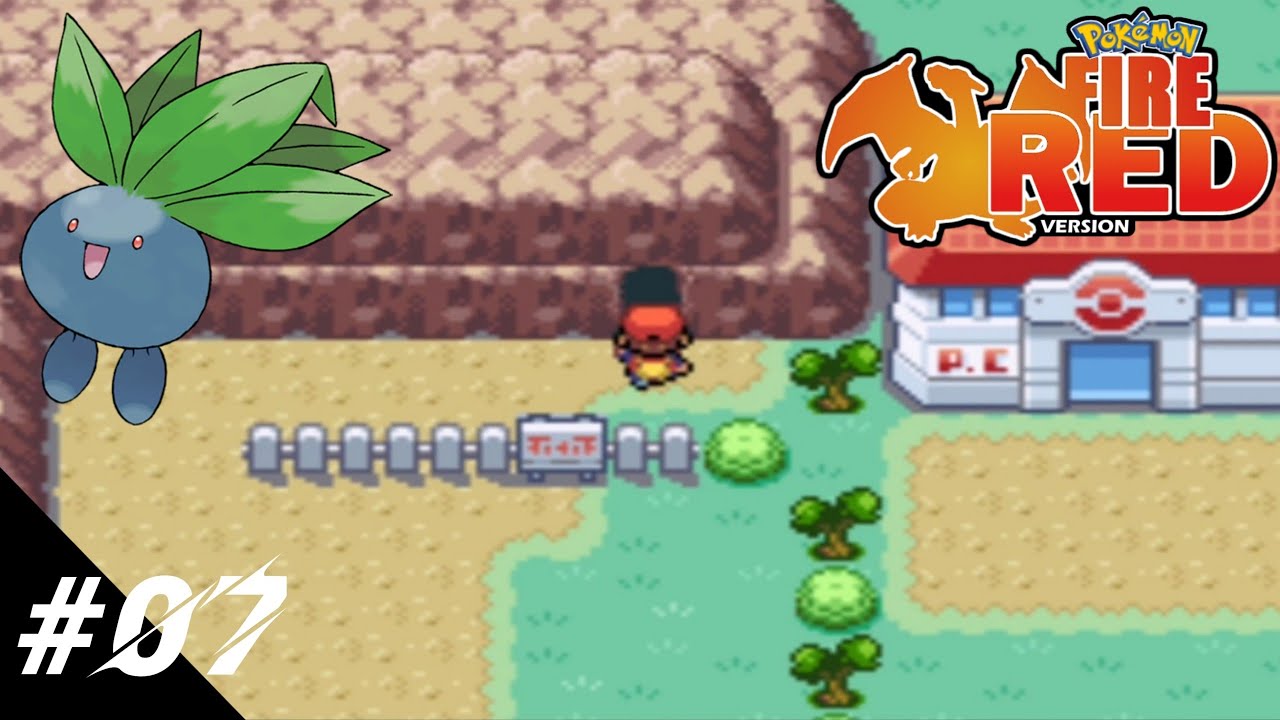 Let's play pokemon fire red version(Rock tunnel,HM05 Flash,lavender ...