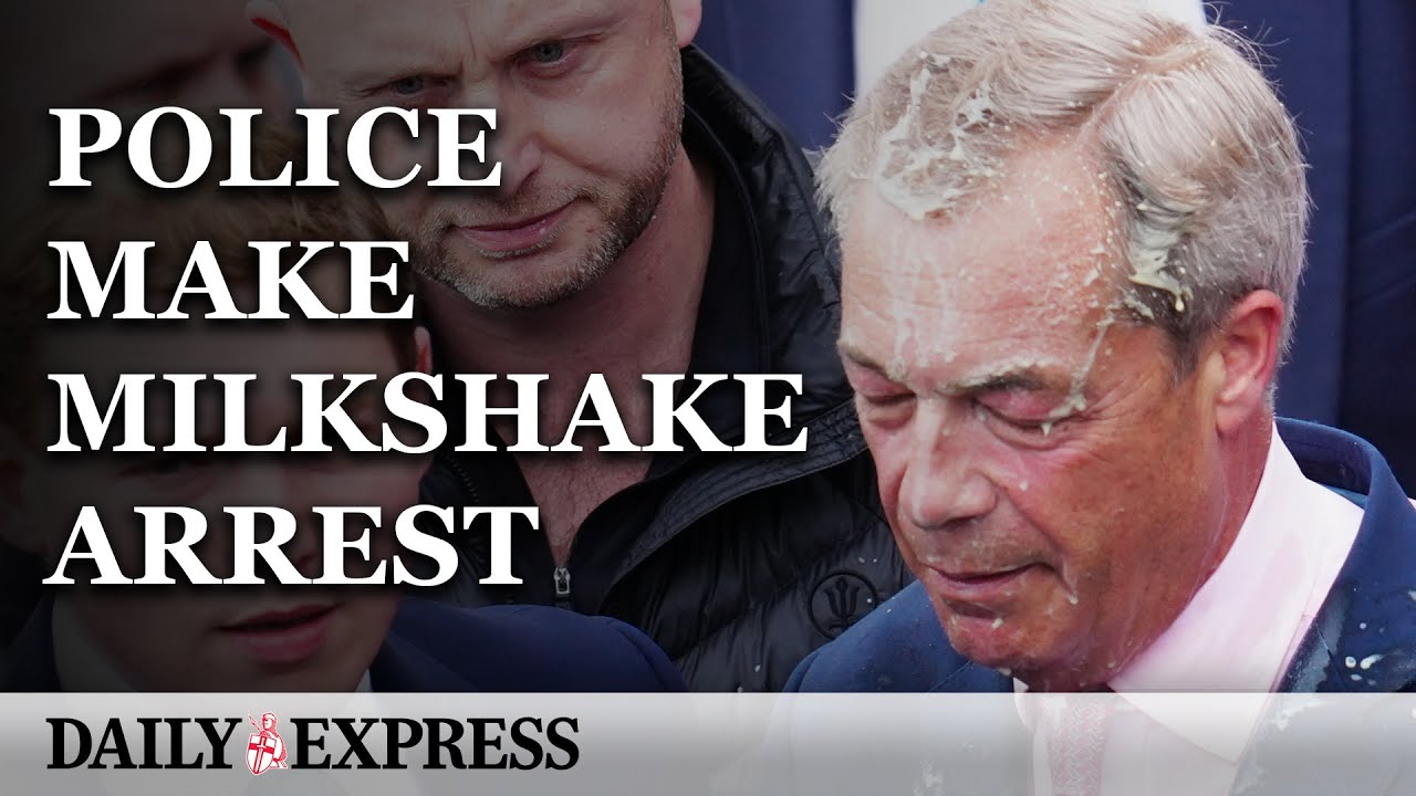 Nigel Farage: Woman arrested after Reform UK leader doused with ...