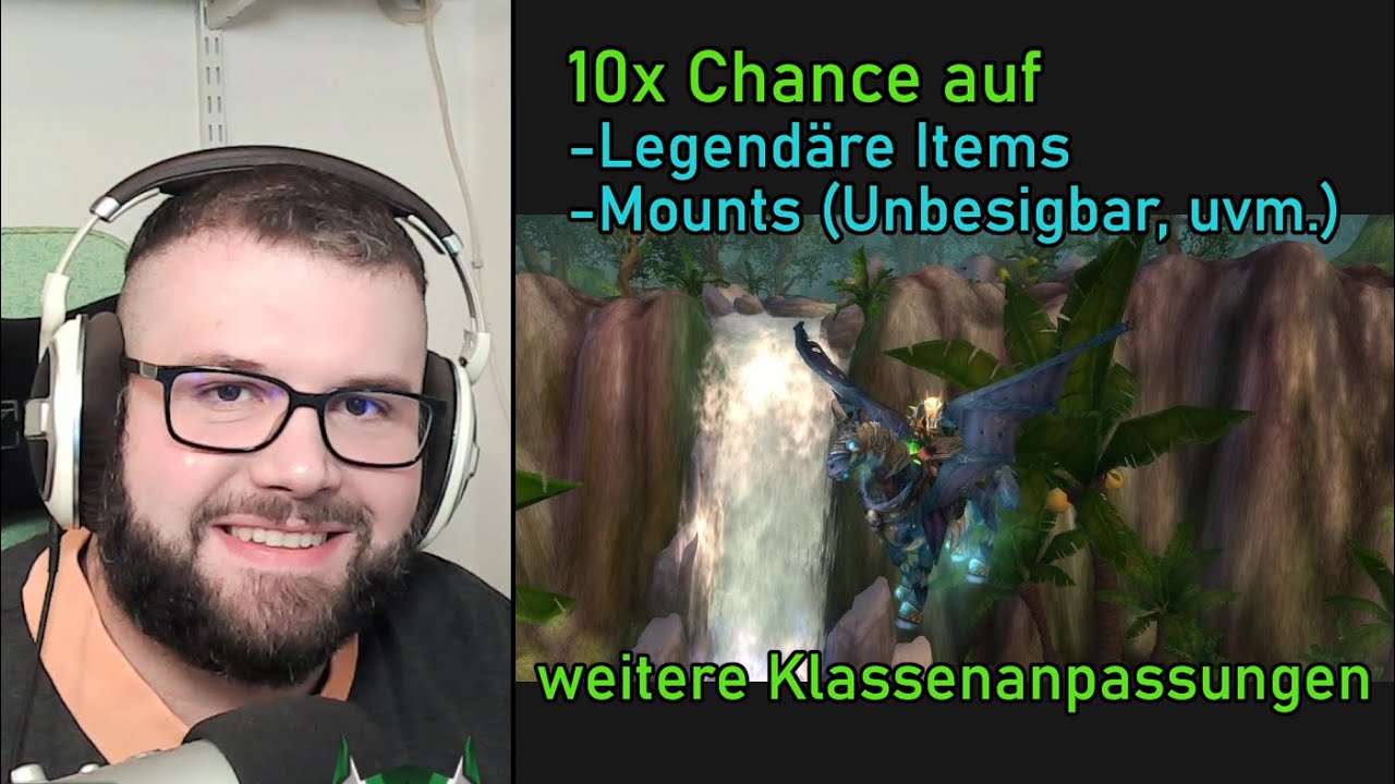 Legendärer/Mount Buff und weitere Klassenanpassungen! - YouTube