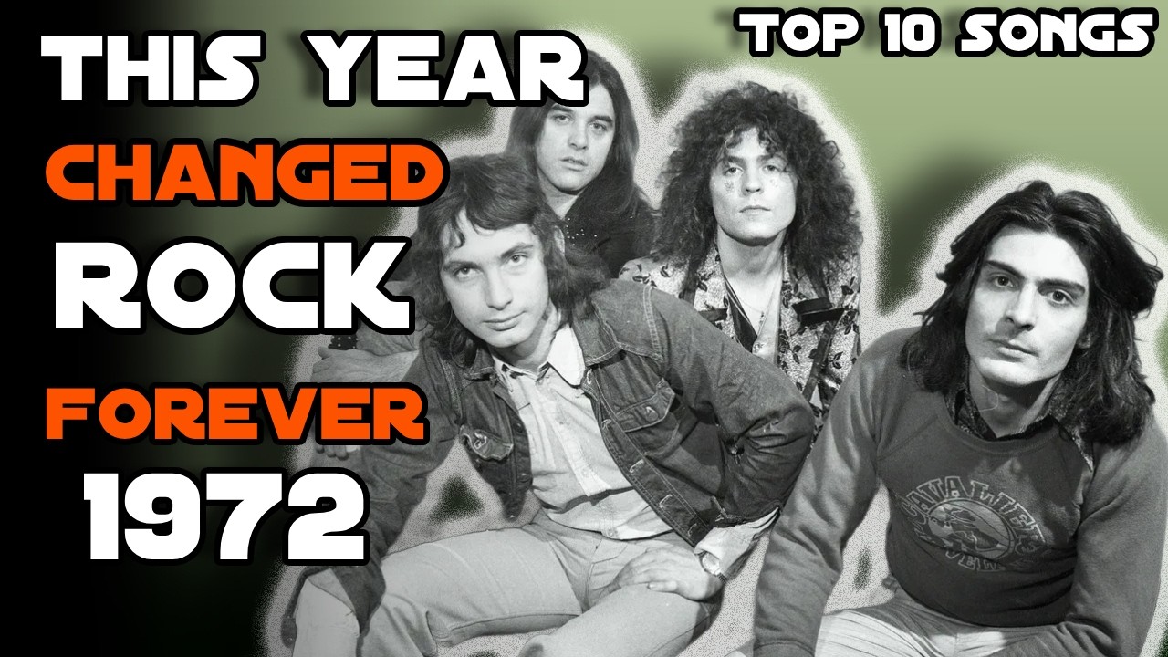How 1972 Changed Rock Forever! Top 10 songs - YouTube
