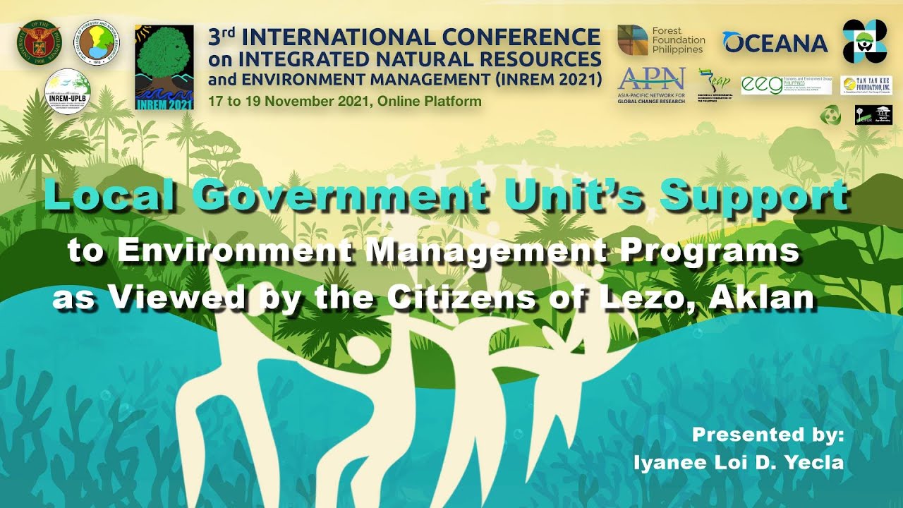 Local Government Unit’s Support to Envi. Management Program as Viewed ...