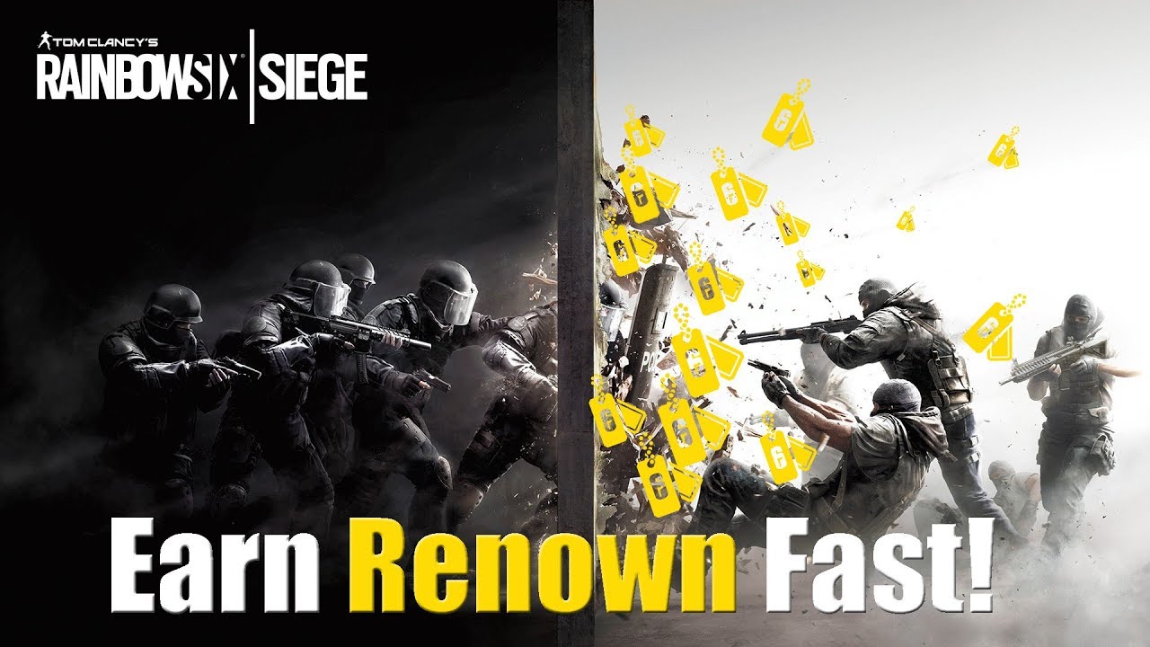 The Fastest Way to Earn Renown in Rainbow Six Siege [SOLO] - YouTube