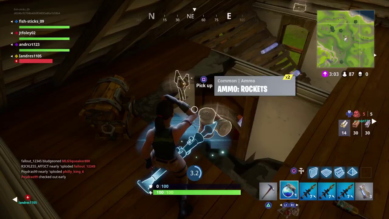 HiGH EXPLOSIVES FORTNITE GAMEPLAY!!!! ALL RPGS!!!! - YouTube