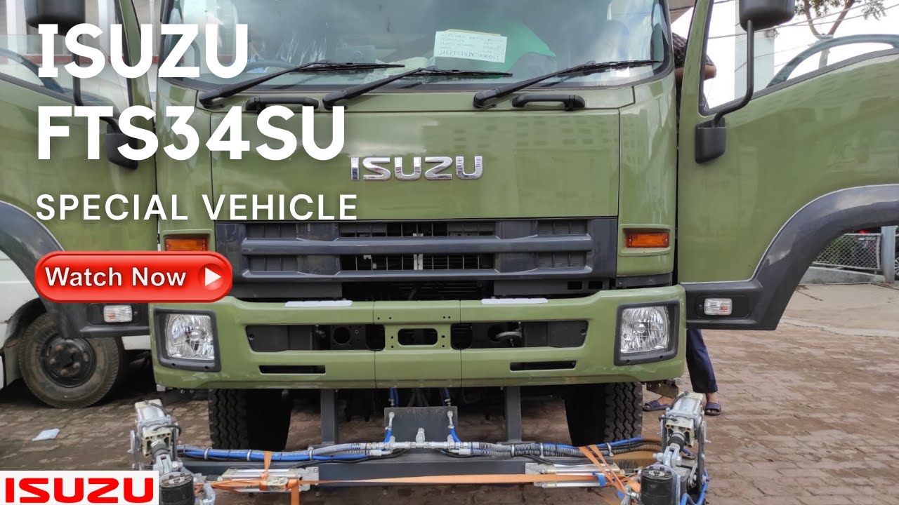 ISUZU FTS34SU PDI INSPECTIONS - YouTube