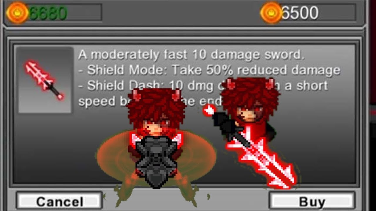Graal Era| Antimatter sword and shield review - YouTube