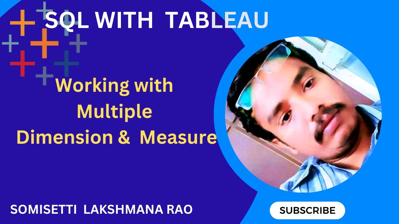 working with multiple dimension and measure - YouTube