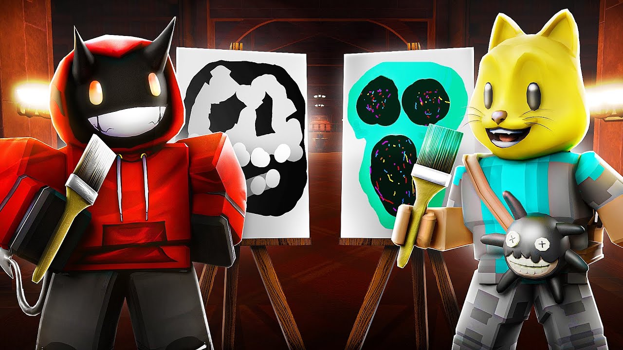 Who Can DRAW the BEST DOORS MONSTER in Roblox Doodle Transform?! - YouTube