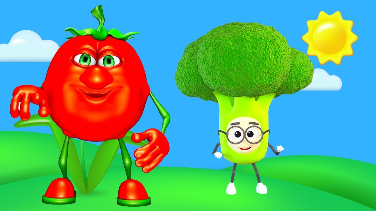 Funny Kids Video | Funny Food Dance Cartoon - YouTube