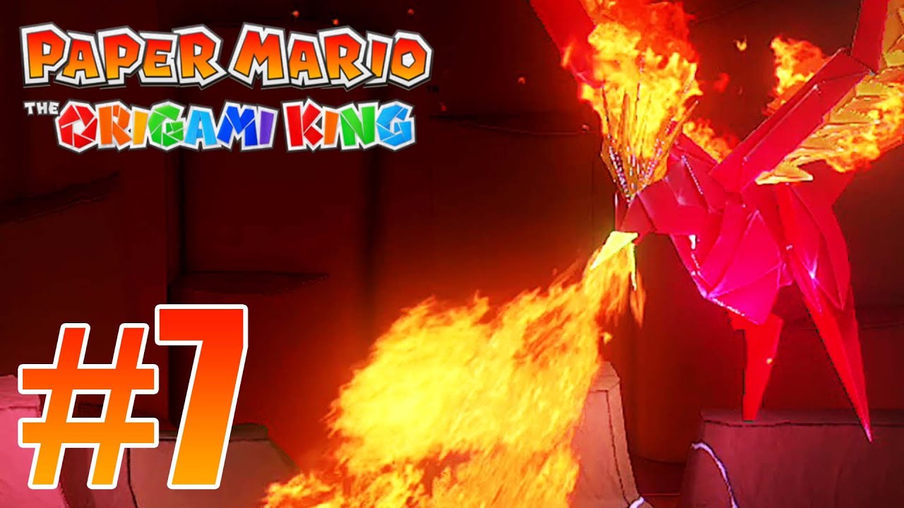 Paper Mario The Origami King Gameplay Walkthrough Part 7 - YouTube