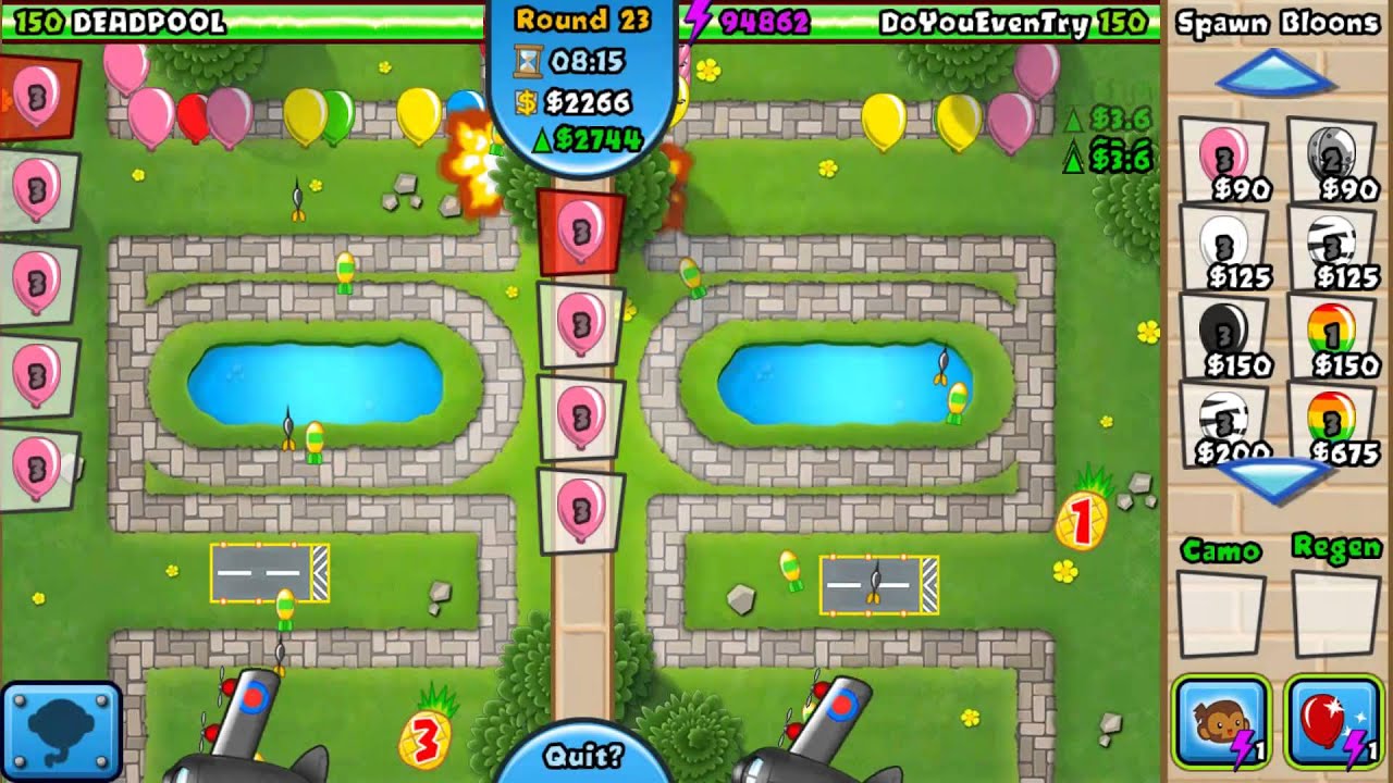 Btd Battles Mobile [MICRO] - YouTube