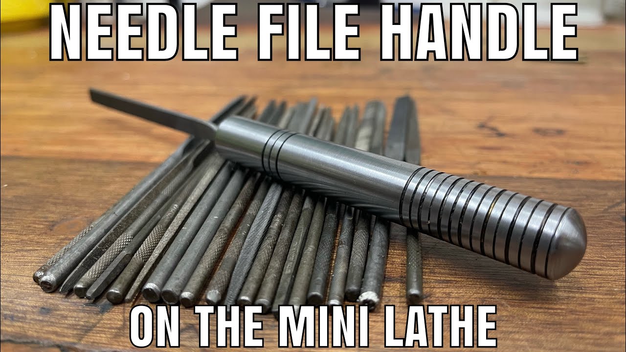 How to make a Needle file handle on the Mini Lathe - YouTube