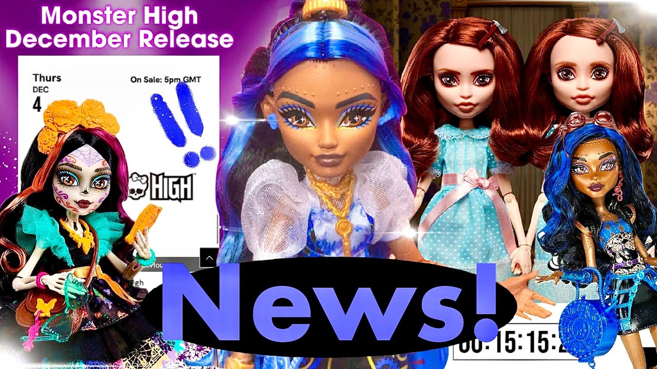 🎀💀MONSTER HIGH💀🎀| 2025 NEWS ️| G3 Robecca Steam CORE FIRST LOOK ...