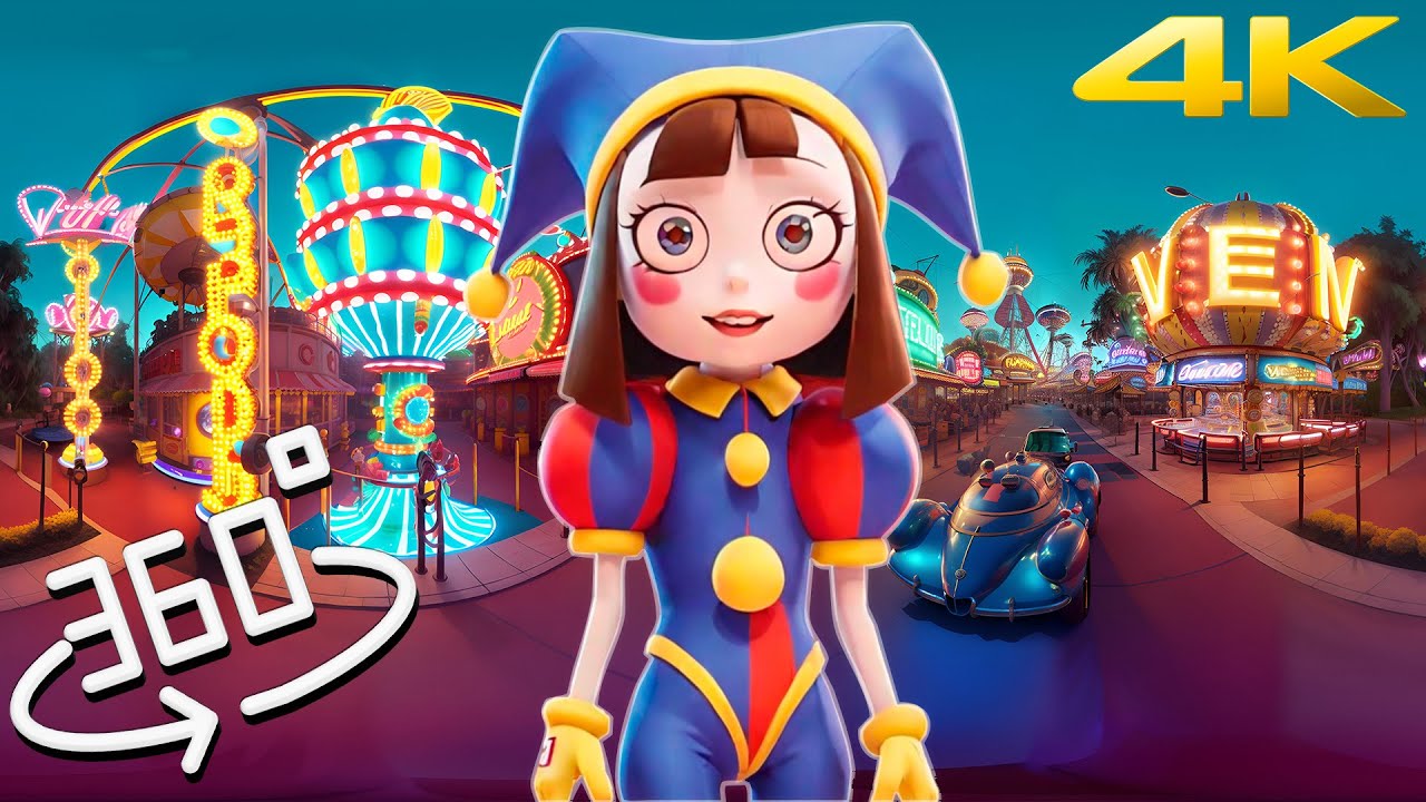 The Amazing Digital Circus VR 360 - find Pomni 360 VR part 64 - YouTube