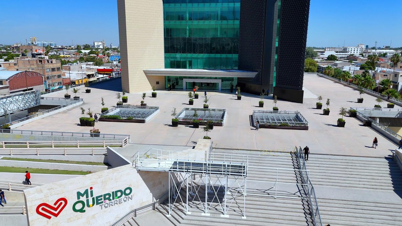 PLAZA MAYOR TORREON COAHUILA MEXICO - YouTube