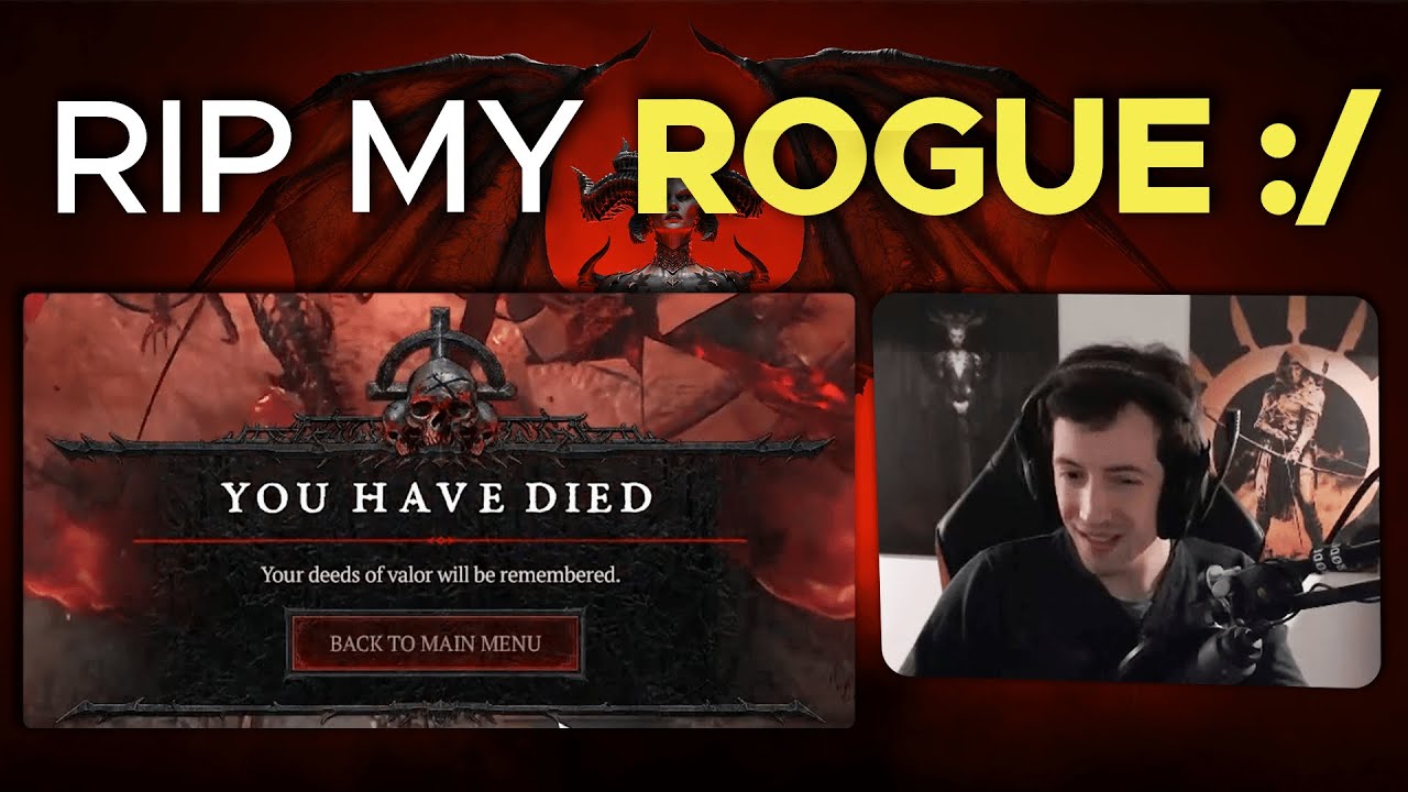 Diablo 4 - RIP Rogue (Halt! Season 3 Edition) - YouTube