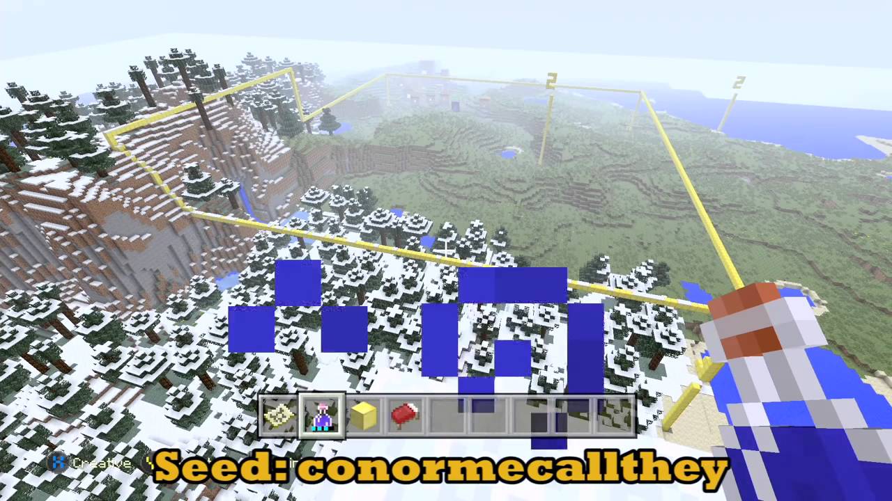 TU19 Minecraft 200 diamond Large Island Seed, stronghold, mineshaft ...