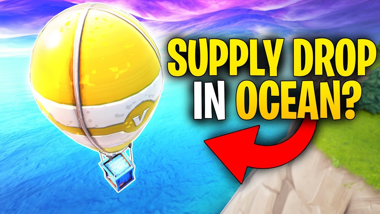 What Happens When A SUPPLY DROP LANDS In The OCEAN? | Is It Possible ...